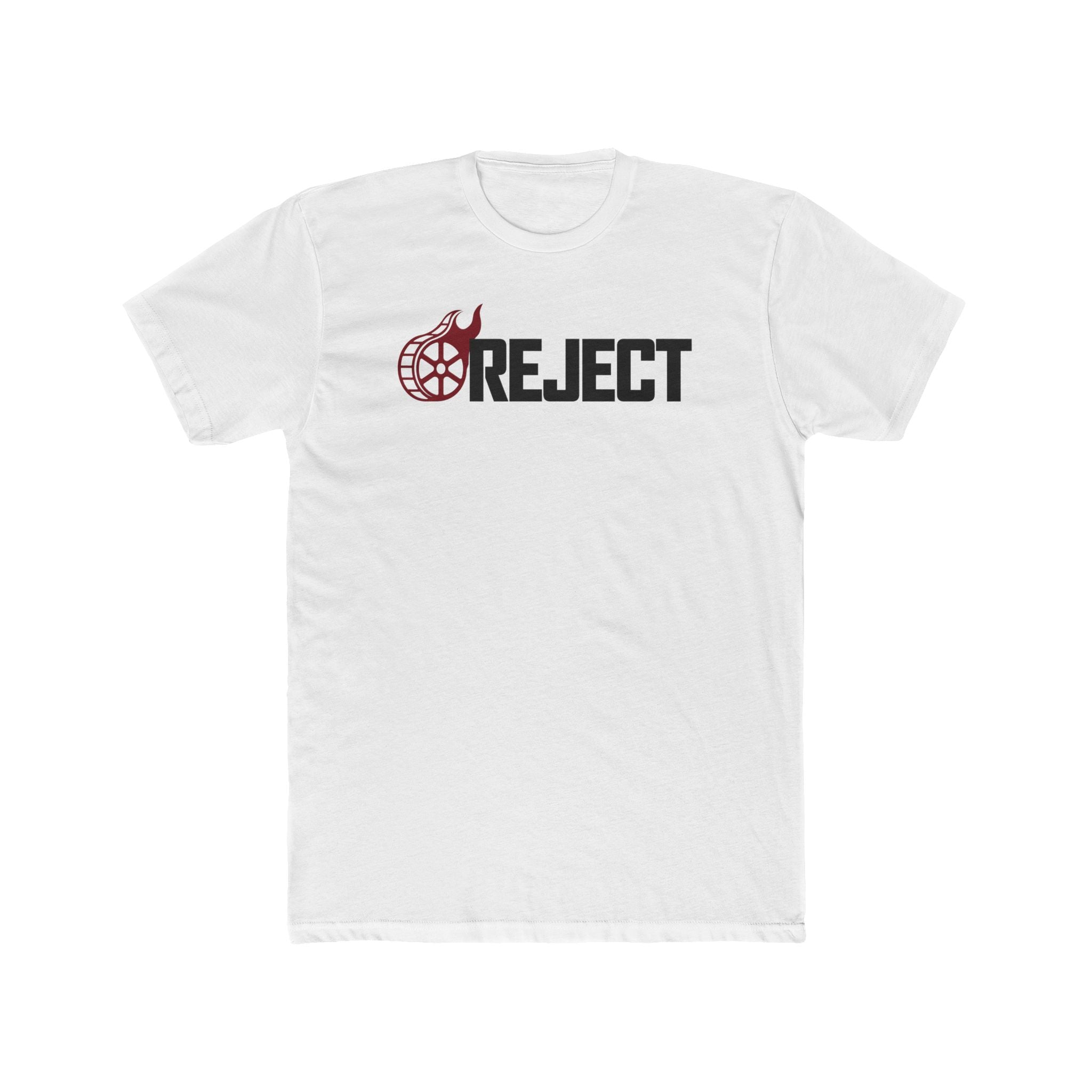 Flaming Reject T-Shirt (Black Logo) – Reject Nation Shop